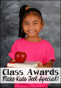 Classroom Awards Make Students Feel Special!