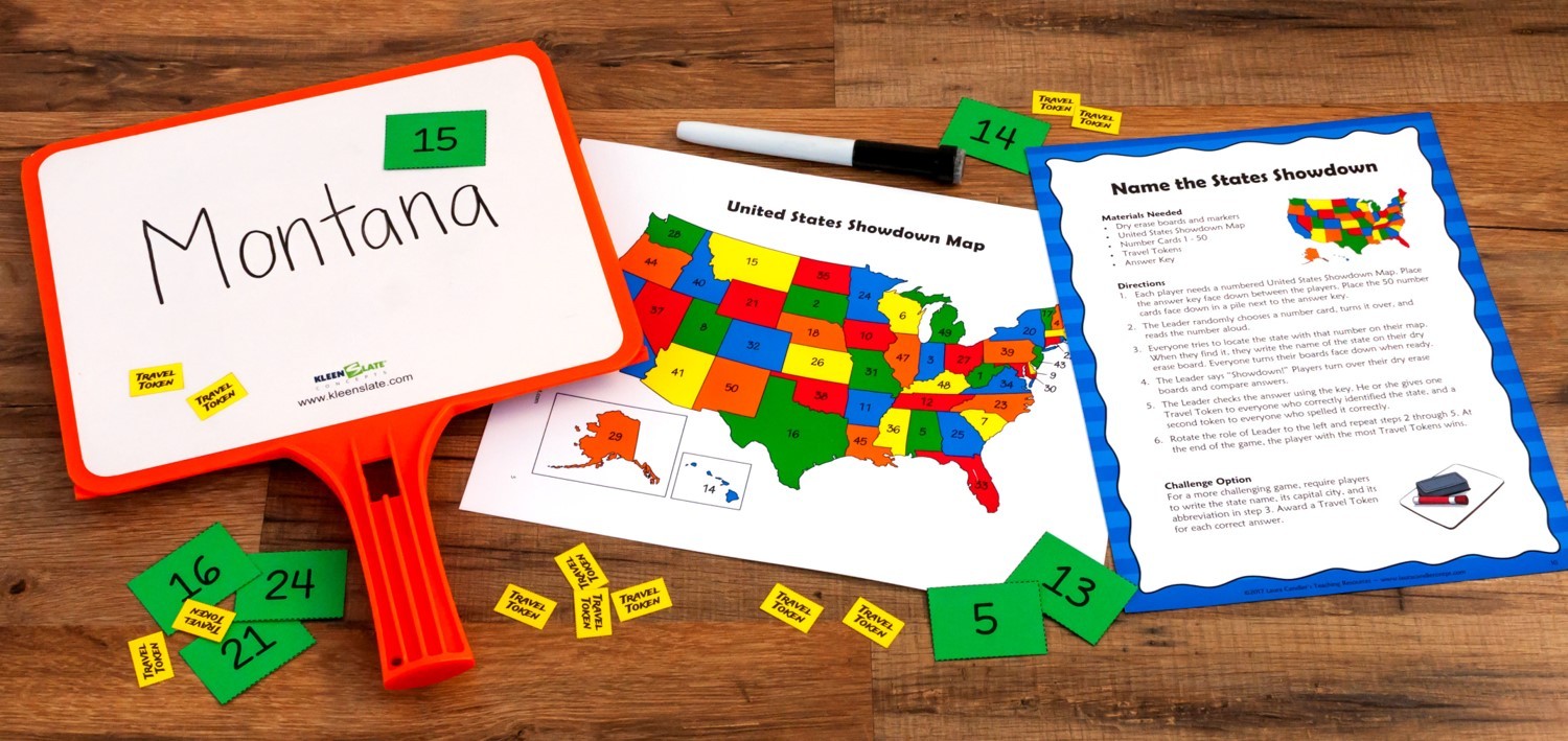 Fun Games for Learning the 50 States