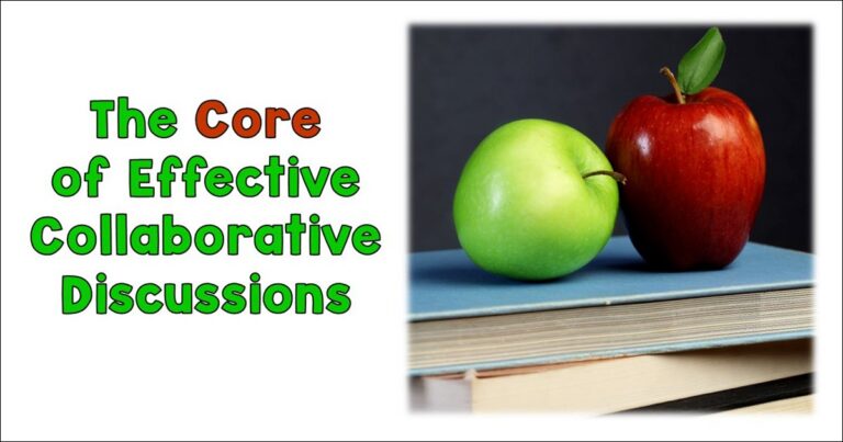 The Core of Effective Collaborative Discussions