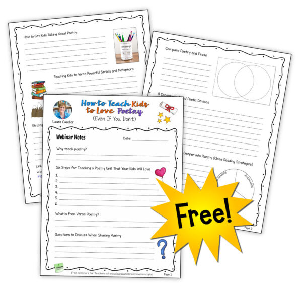 How to Teach Kids to Love Poetry Webinar - Free Replay!