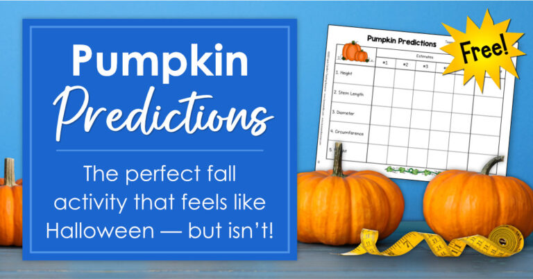 Pumpkin Predictions Measurement Fun!