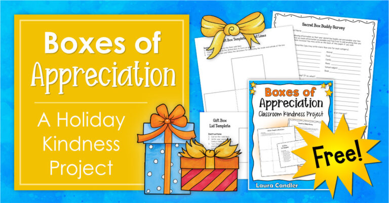 Boxes of Appreciation: A Holiday Kindness Project